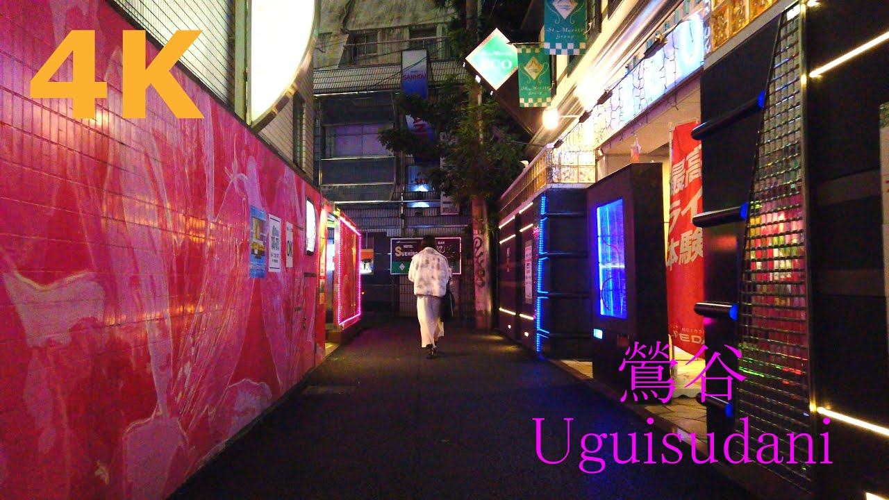 【4k】Tokyo walk-Uguisudani🐦鶯谷を散歩 - YouTube