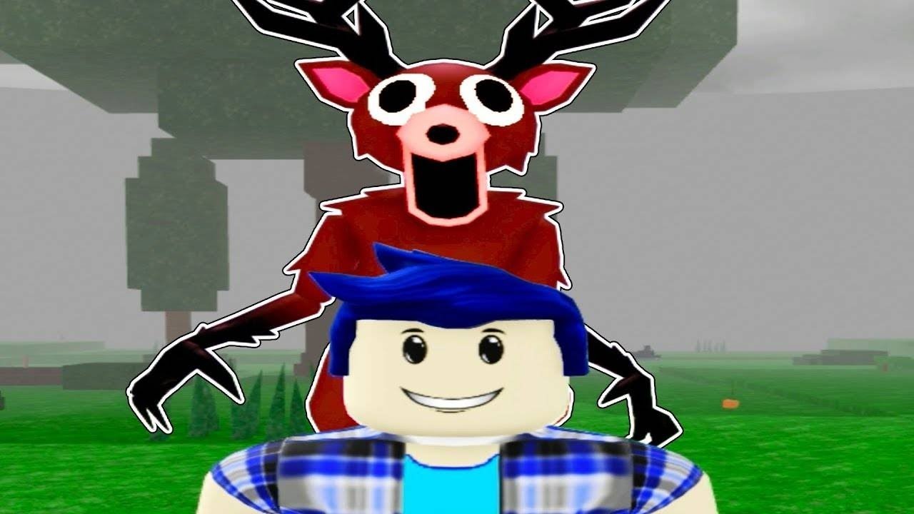 I Survived The Haunted Forest In Roblox - YouTube