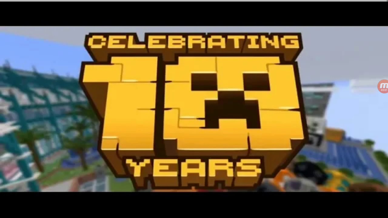 Minecraft 10 years! Minecraft music. - YouTube