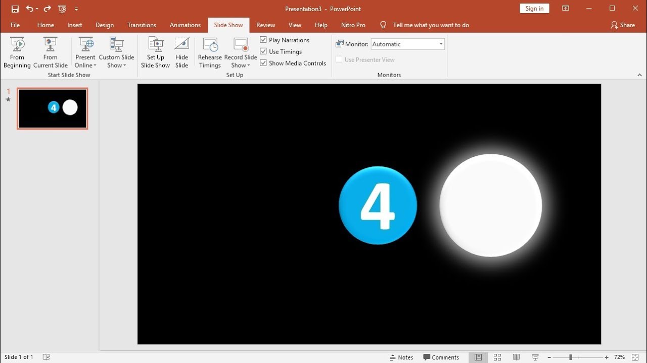 Text Animation in PowerPoint 2019 (Rahmat Maulana) - YouTube