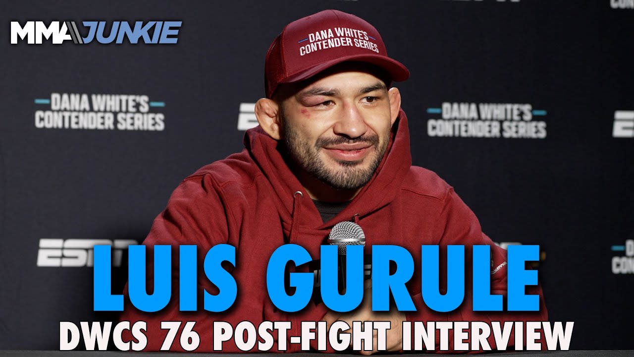 Luis Gurule Was Confident His Skillset and Strategy Would Win UFC ...