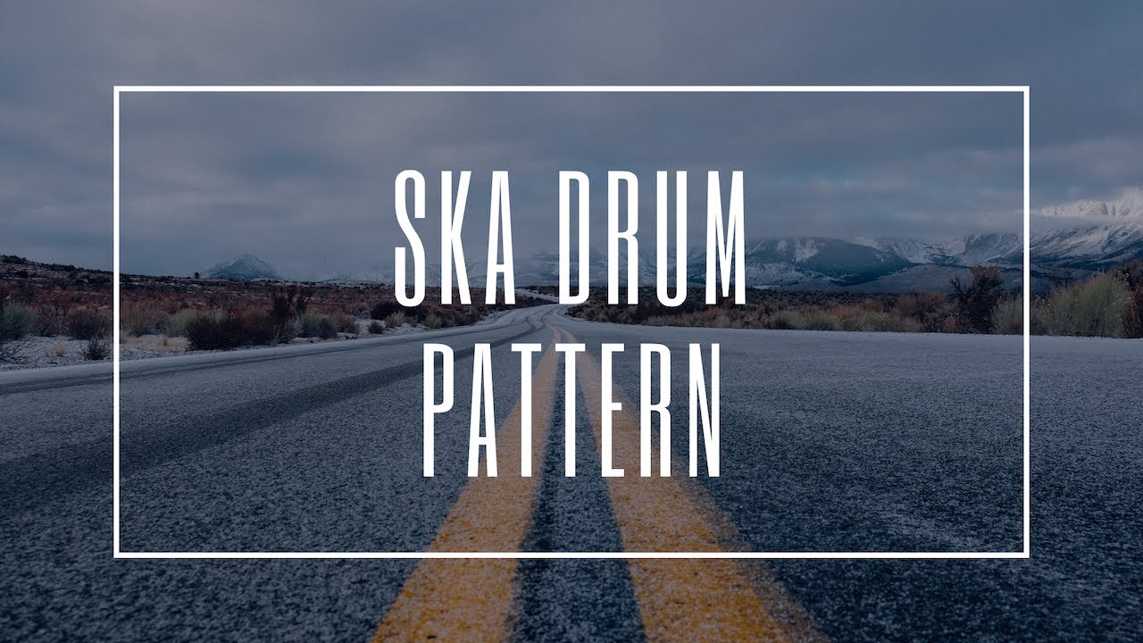 Drum Ska Pattern 01 - YouTube