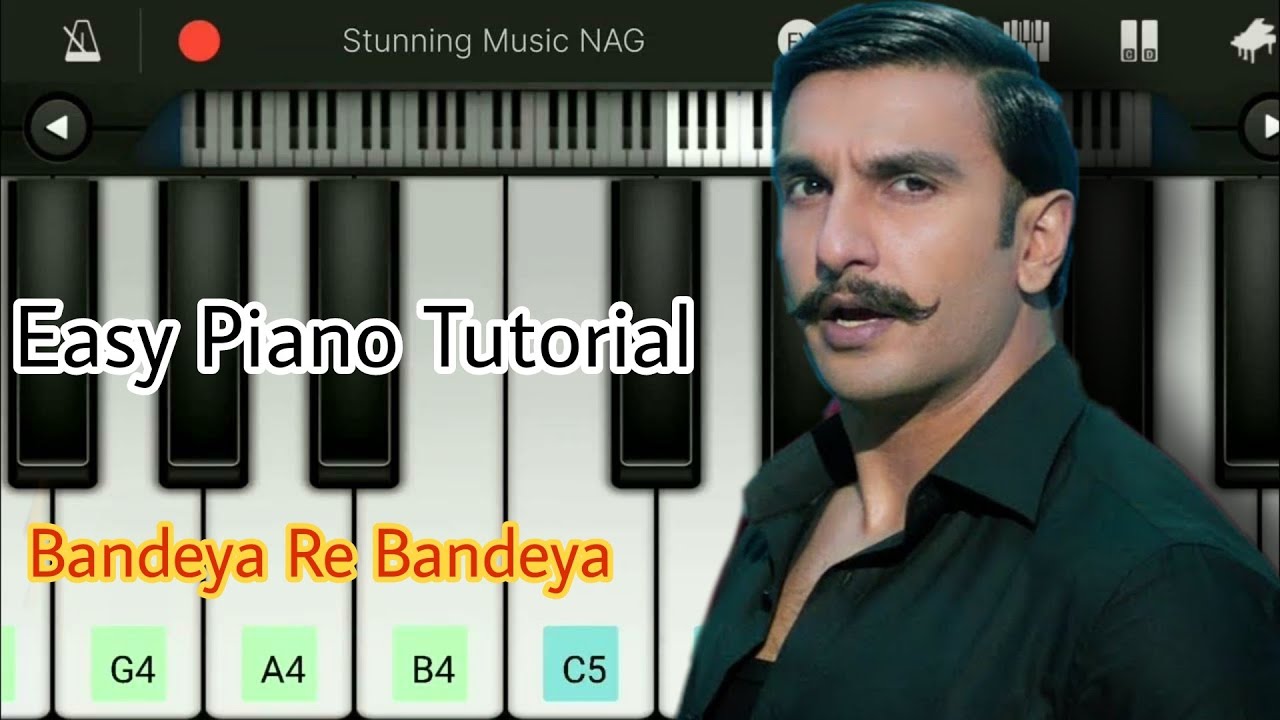Bandeya Re Bandeya Piano Tutorial |Mana Ki Mushkil Hai Safar Song Piano ...