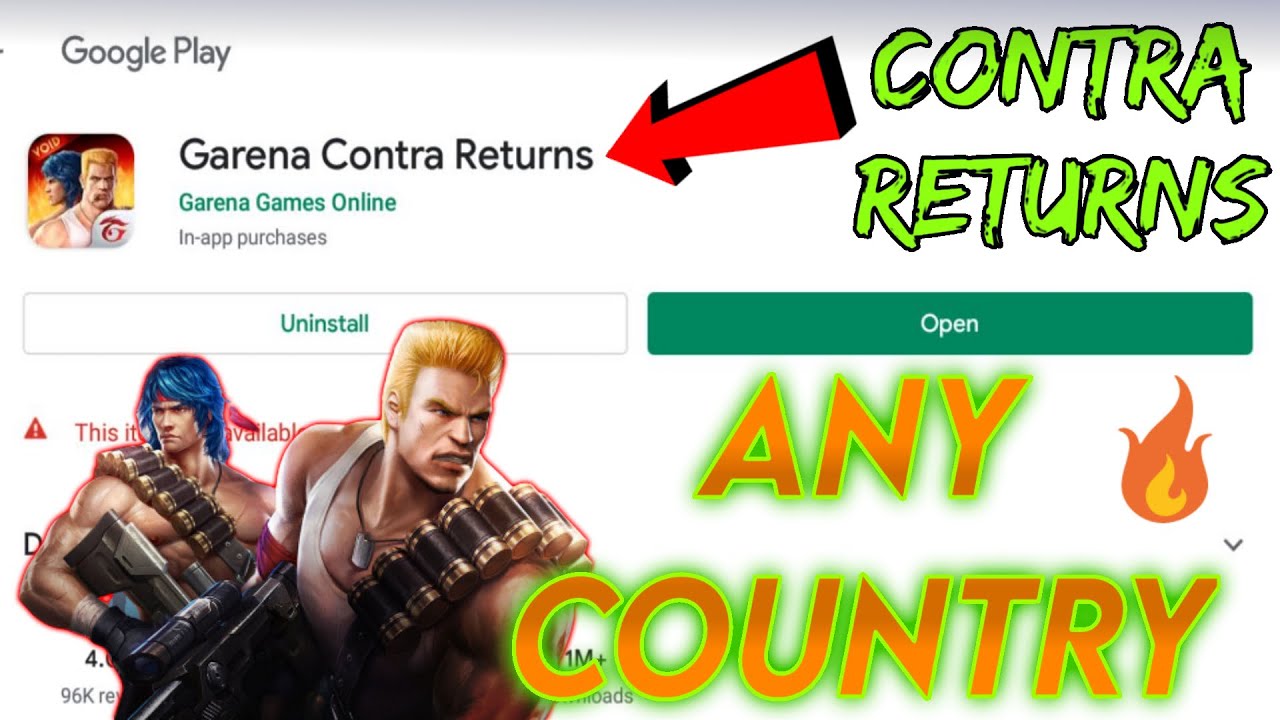 Download Contra Returns from ANY COUNTRY on Android🔥 ! APK (2020) - YouTube