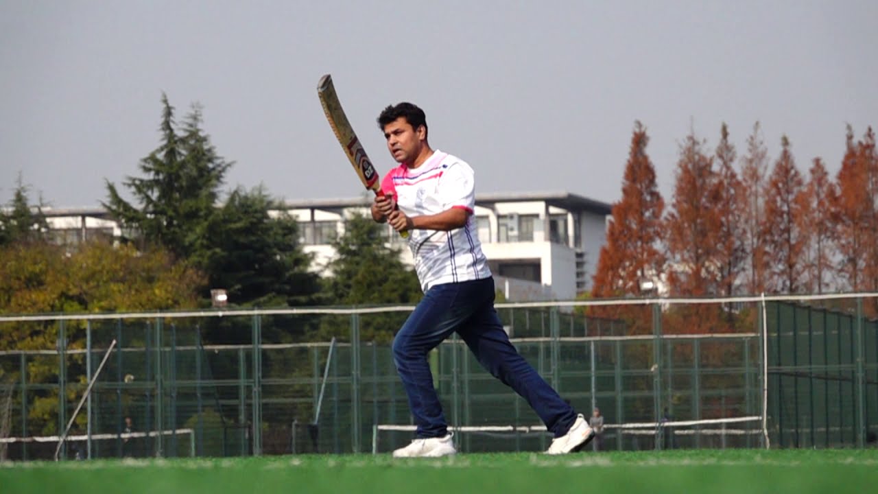 Batting Slow Motion - Shanghai Cricket China - YouTube