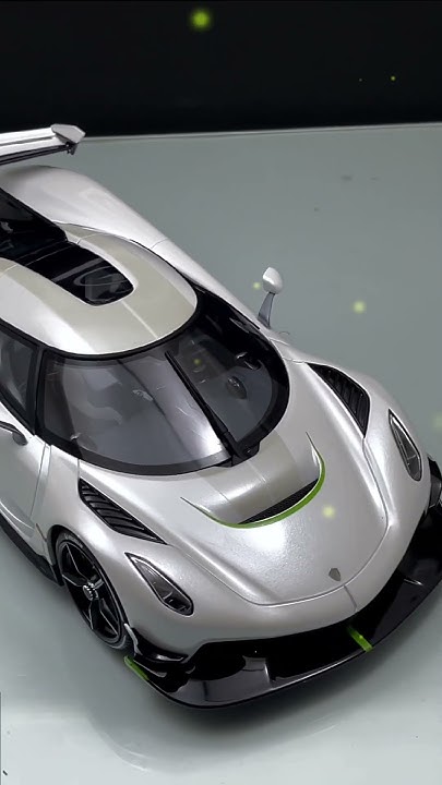 Unboxing and Review: GT-SPIRIT Koenigsegg Jesko 2021 1/18 Scale Model ...