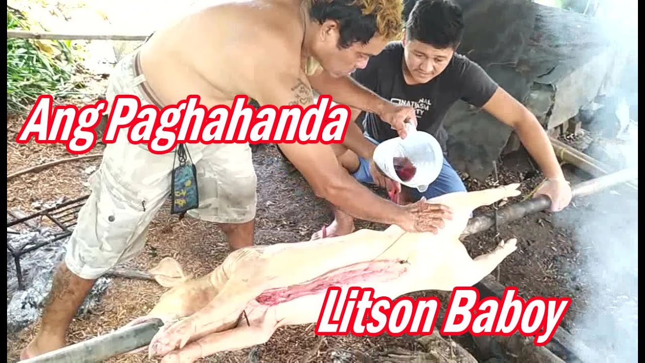 Ang Paghahanda Ng Litson Baboy (Preparation For Birthday) - YouTube