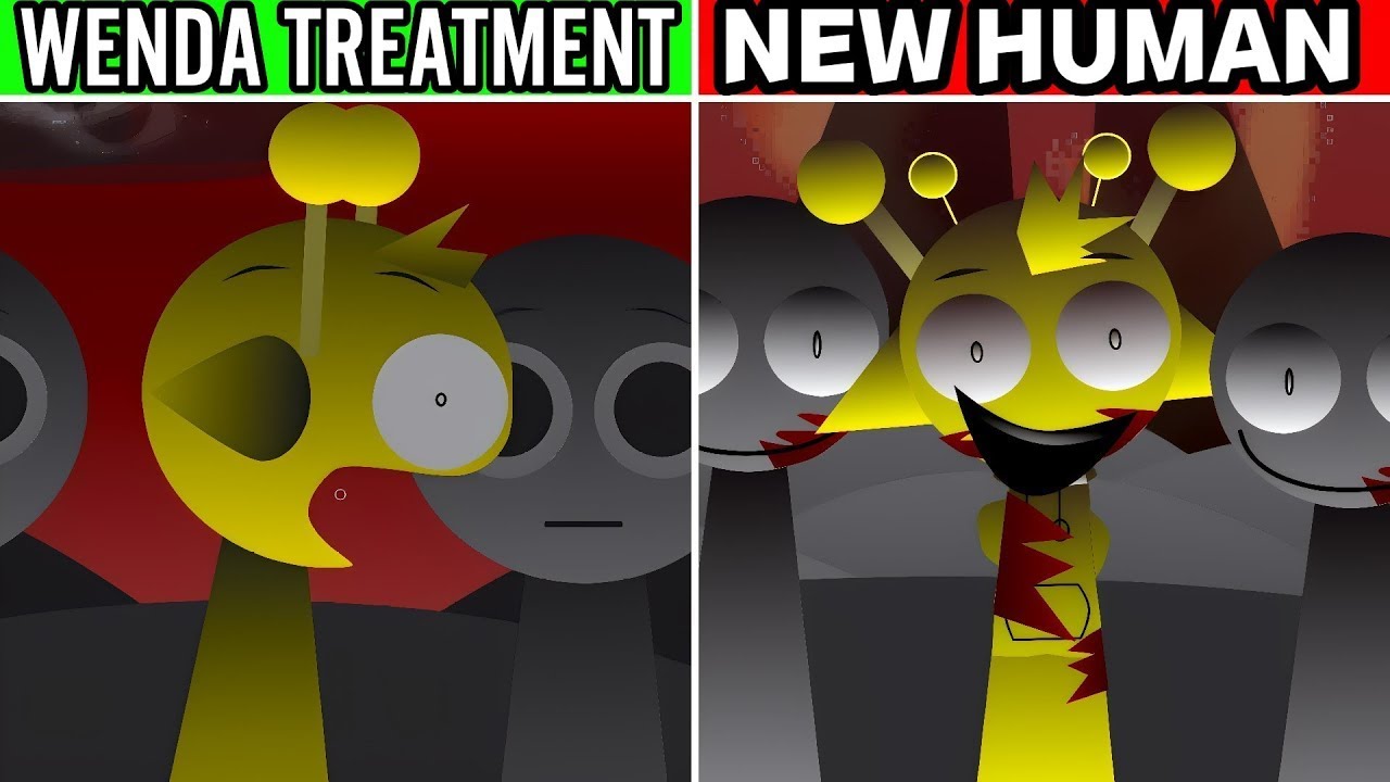 Incredibox Sprunki Wenda Treatment – Normal vs. New Human: Who Wins ...