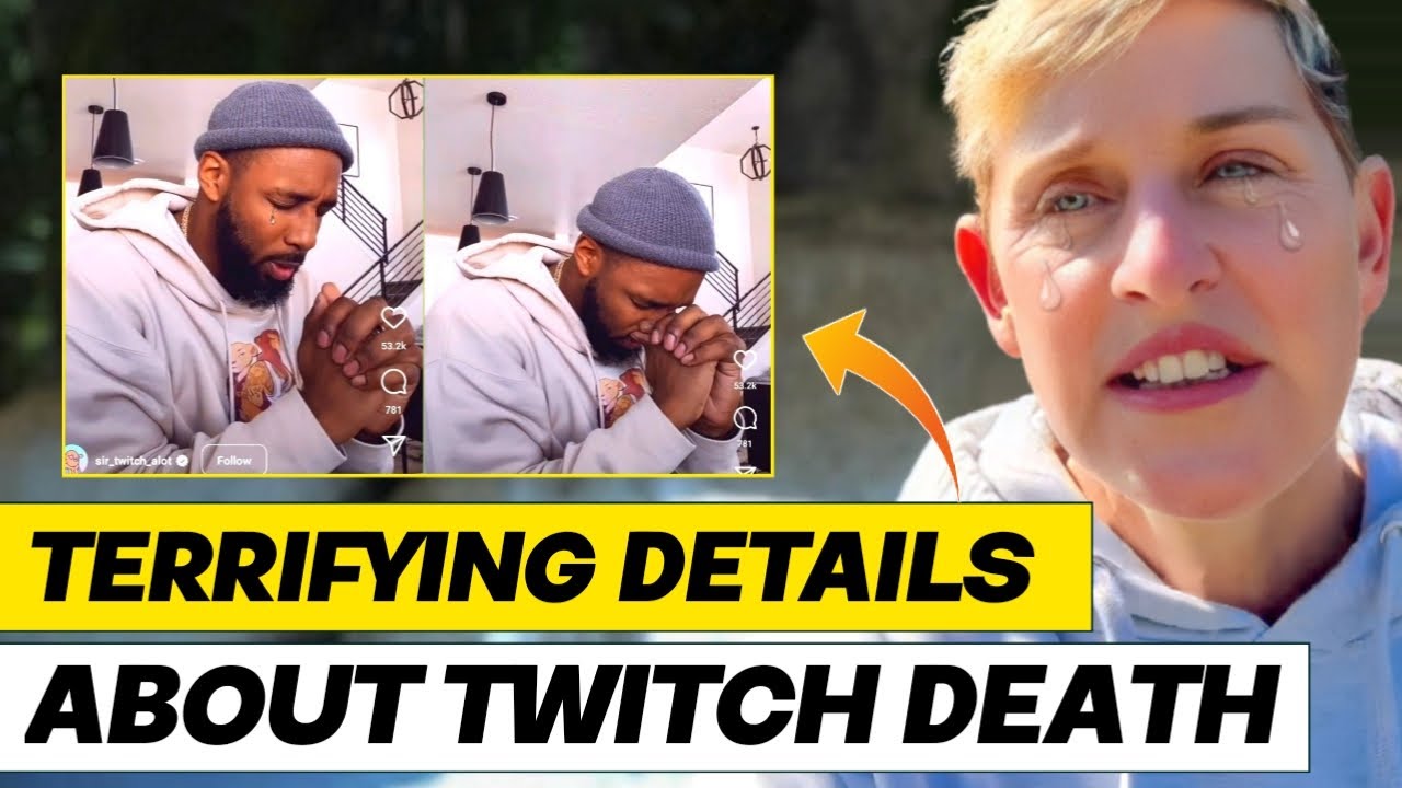 Ellen revealed a TERRIFYING detail regarding tWitch's death - YouTube