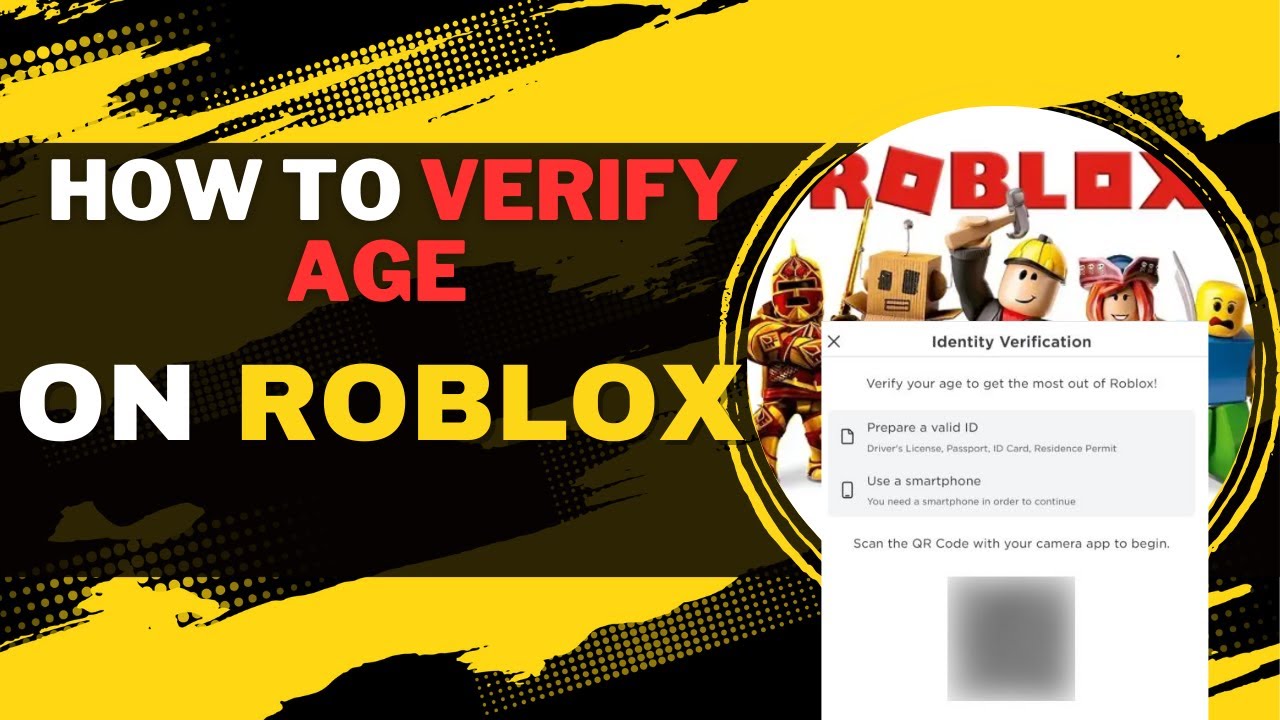 How to Verify age On Roblox - YouTube