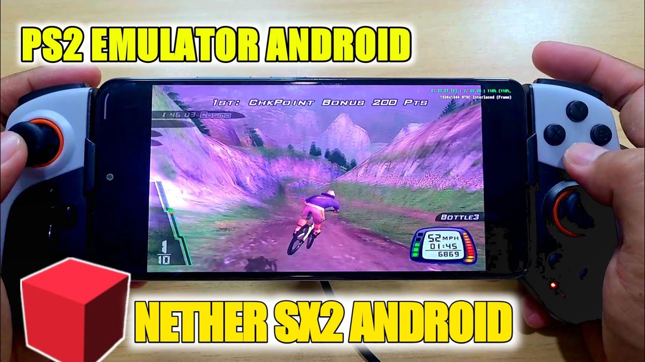 Downhill Domination Nether SX2 Ps2 Android Emulator - YouTube