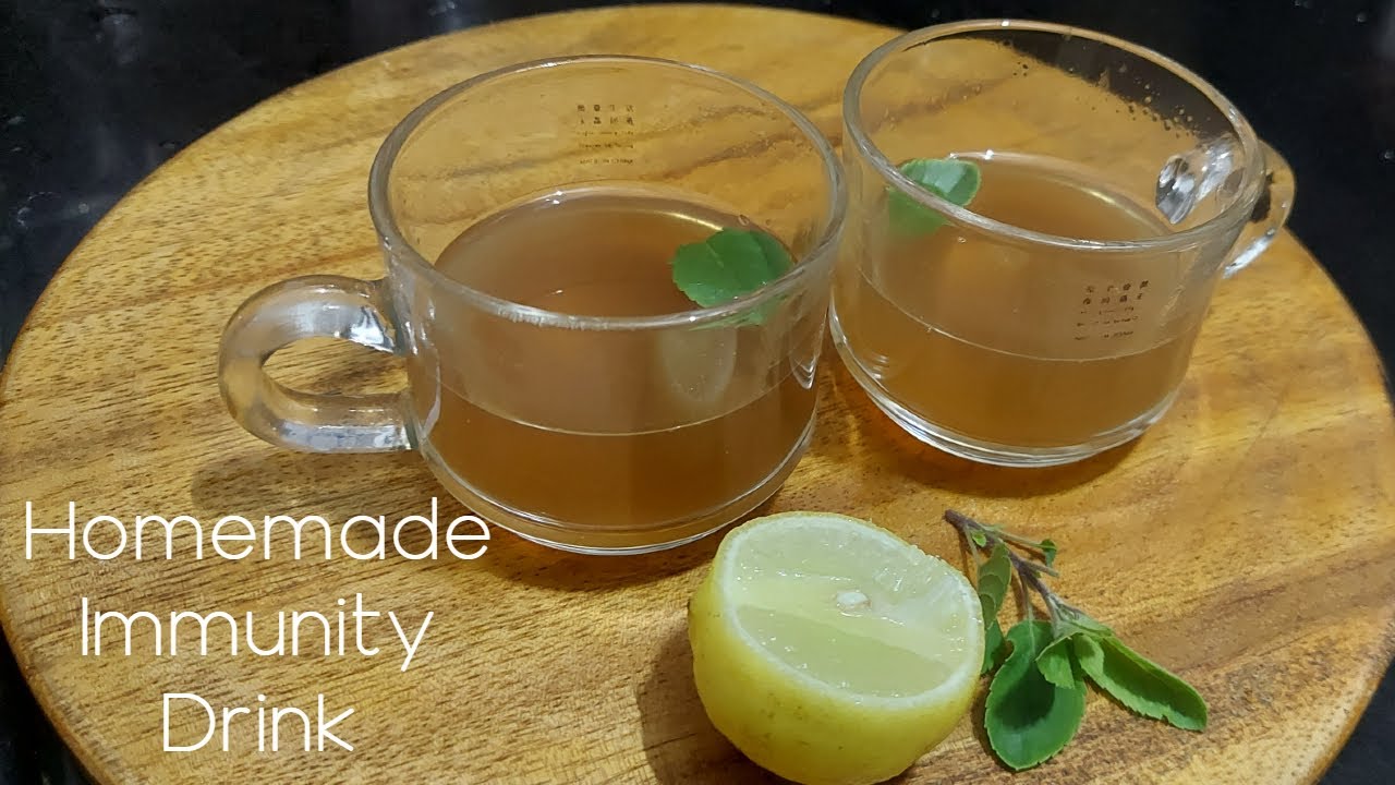 Best Homemade Immunity Booster Drink Recipe | Boost Immune System And ...