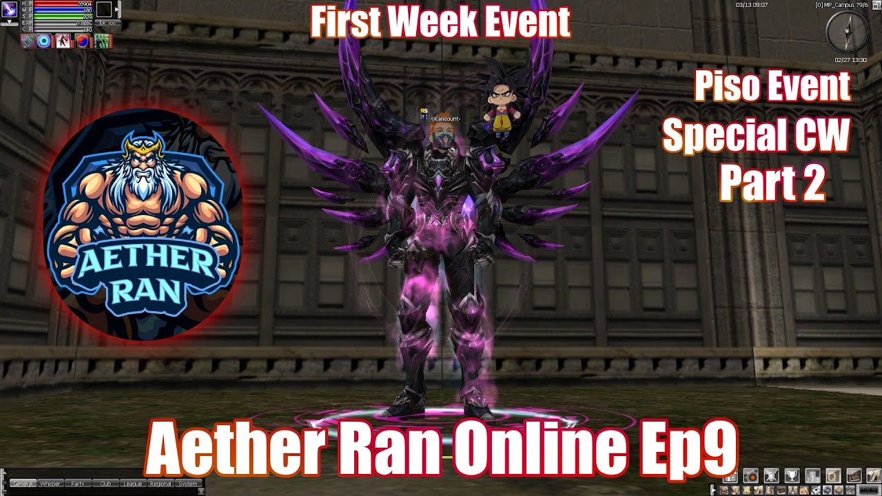 Aether Ran Online EP9 | Part 2 Review | First Week Event | Special Club War 3-14-23 - YouTube