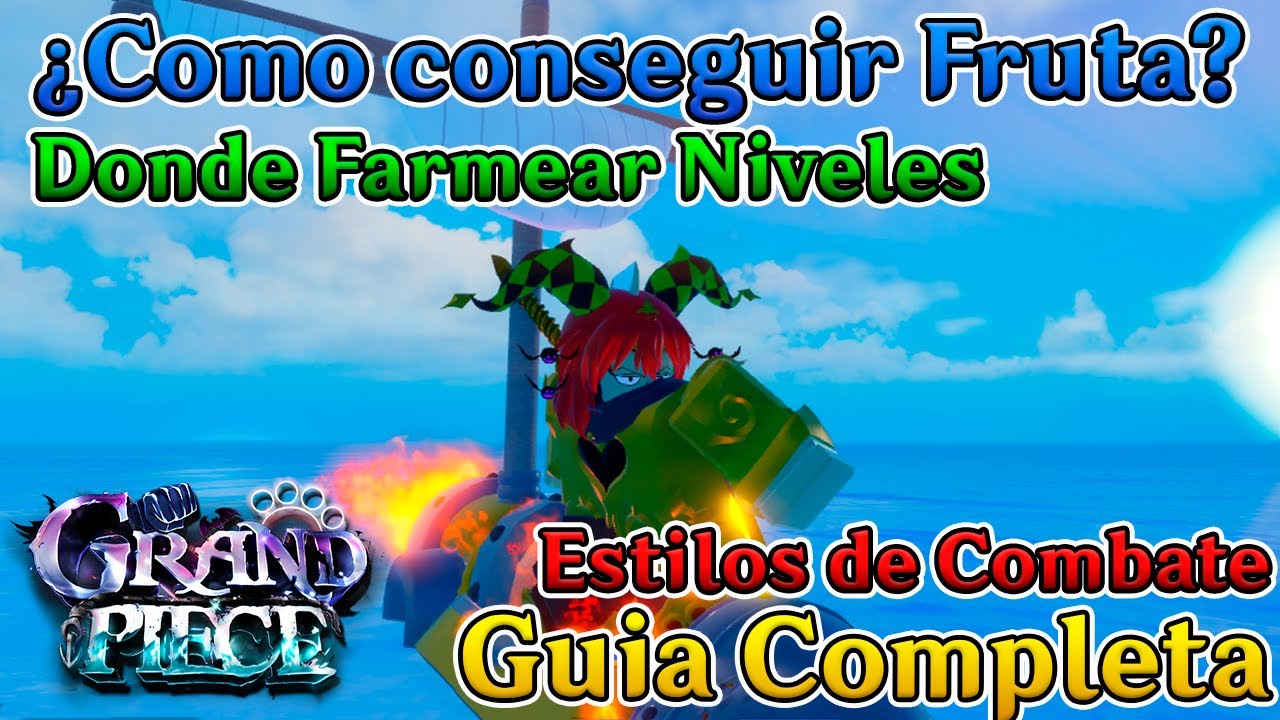 GPO Guia Completa de todo lo basico!! Grand Piece Online Roblox - YouTube