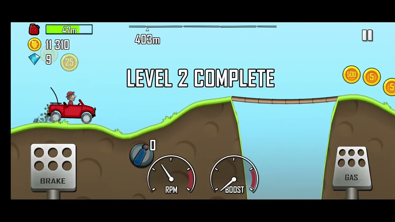 Hill climb racing - YouTube