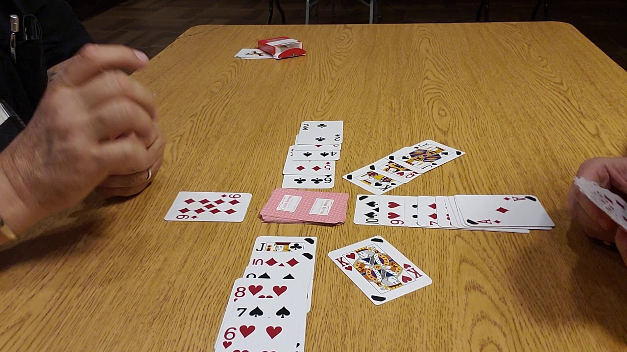 How to Play Kings Corners - YouTube