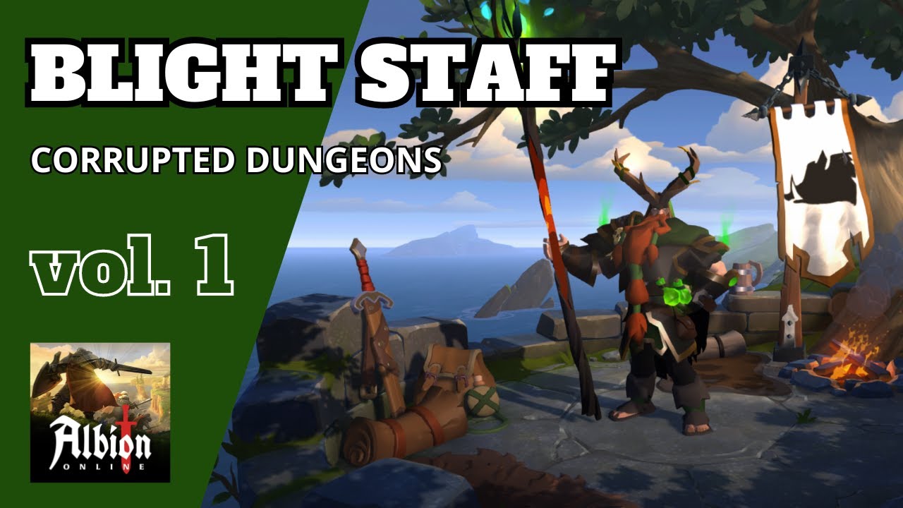 Druid, Blight Staff, Corrupted Dungeons, Albion Online, vol 1 - YouTube