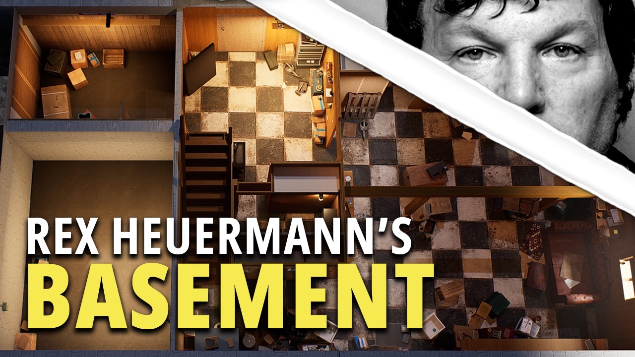 Inside Rex Heuermann's Basement: 3D Model - YouTube