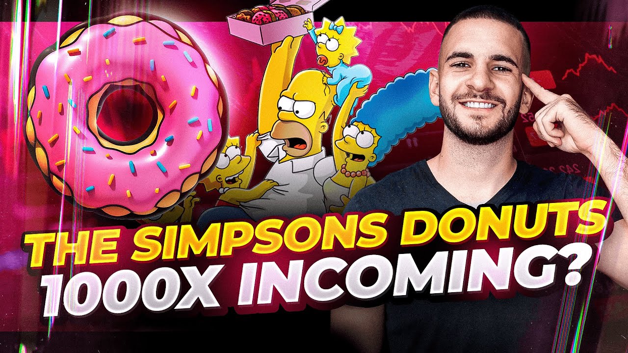 🔥 NEW SOLANA MEMECOIN THE SIMPSON $DONUTS 100X CRYPTO TO BUY NOW! 🔥 ...