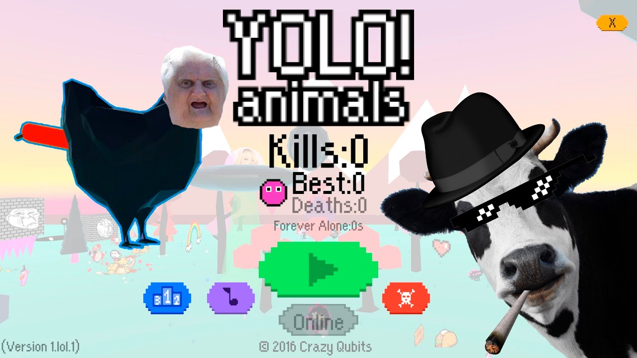 YOLO ANIMALS! WTF IS HAPPENING? (new outro!) - YouTube