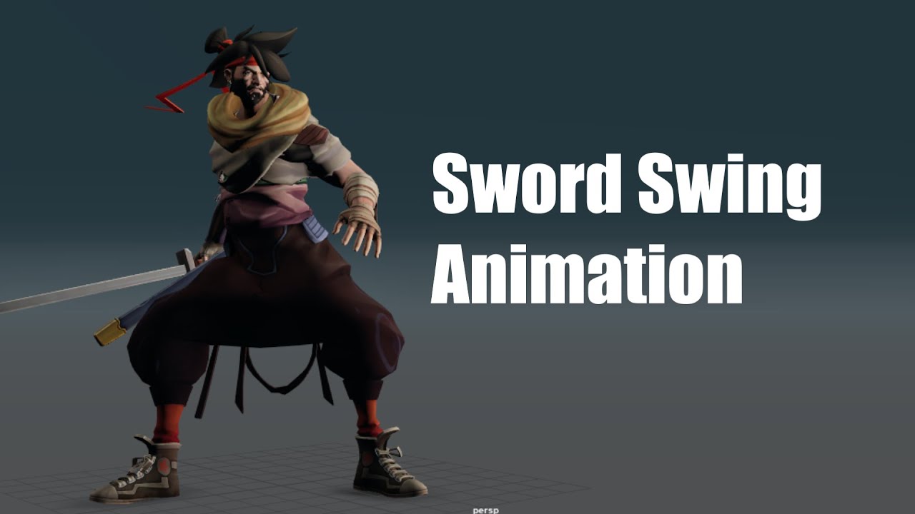 3D Sword Animation - Game Attack Animation - YouTube
