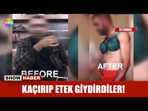 Çete reisini tehdit edince kaçırıp etek giydirdiler!