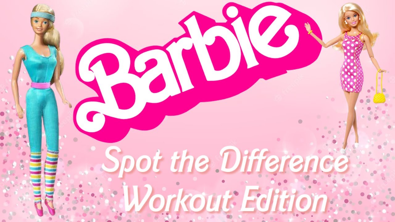 Barbie Spot the Difference| Workout Edition| Brain Break| PE Warm Ups ...