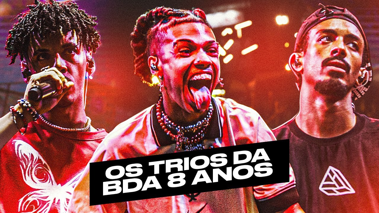 ESSES VÃO SER OS TRIOS DA BDA 8 ANOS? - YouTube