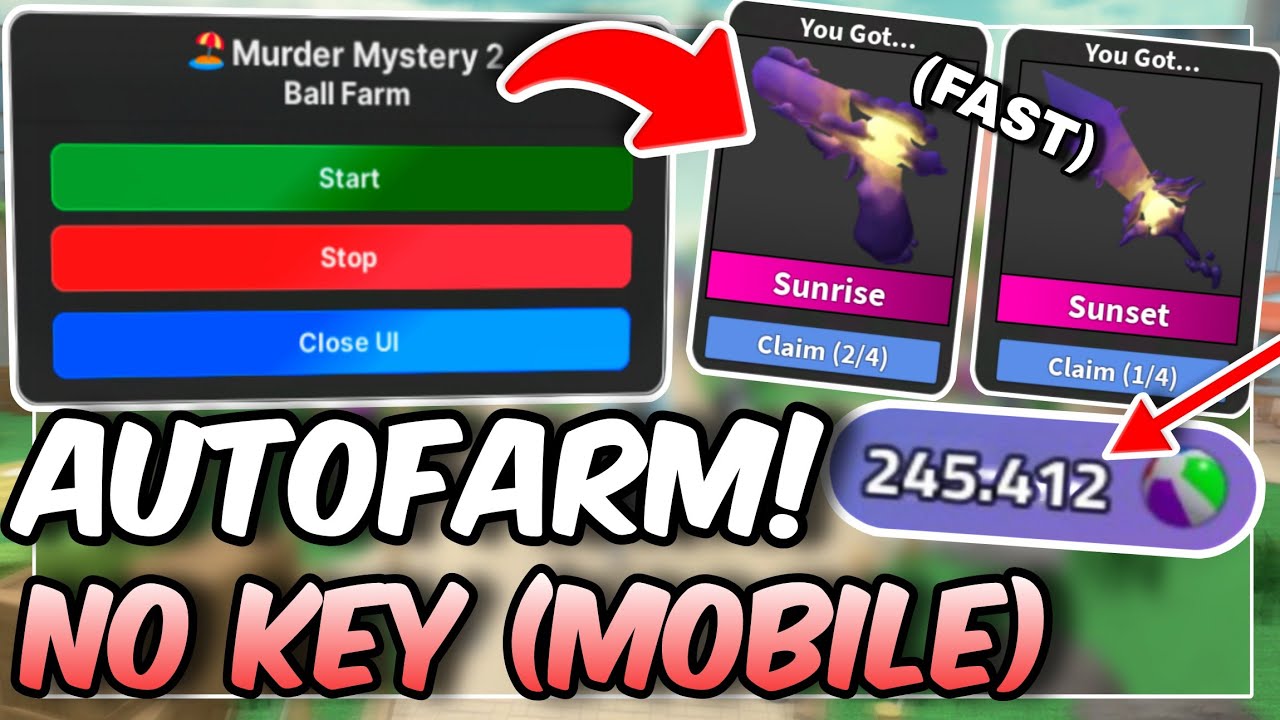 BEST MM2 AUTO FARM SCRIPT 🏖️ | Summer Update 2025 | NO KEY - YouTube