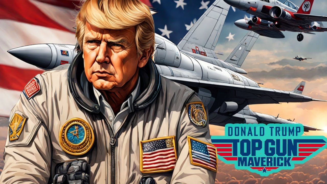 🚀 ️ Top Trump vs Top Gun: Maverick Meets the Donald in Epic Showdown! # ...