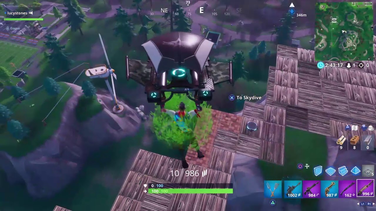 Fortnite huge base tour - YouTube