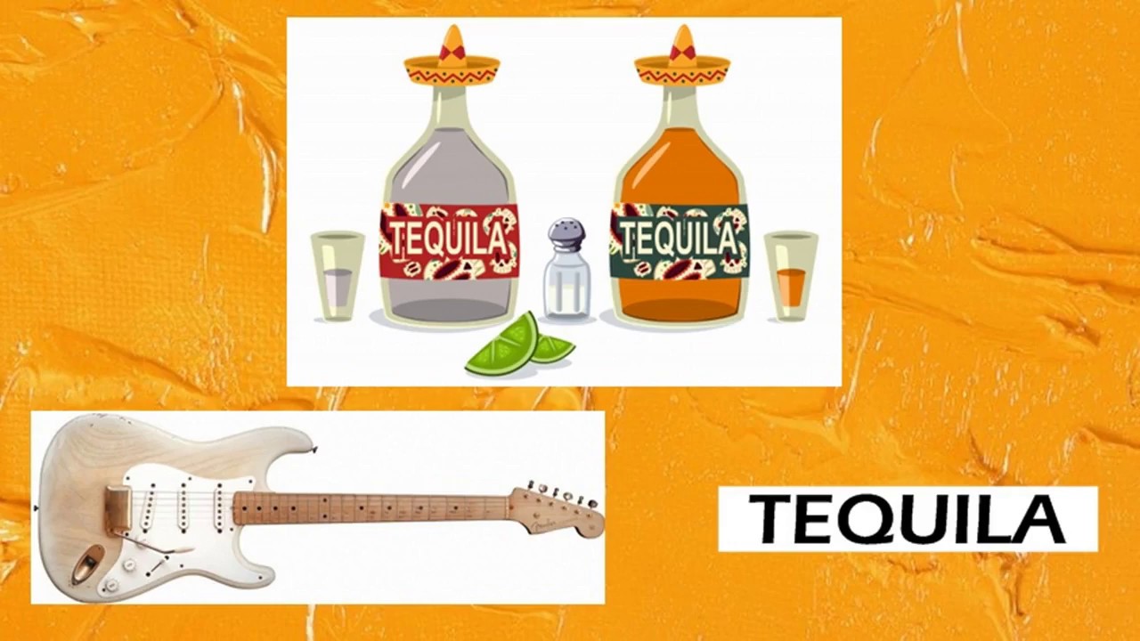 TEQUILA - (THE CHAMP). Chitarra SANTI PANICHI- Popular Song ...