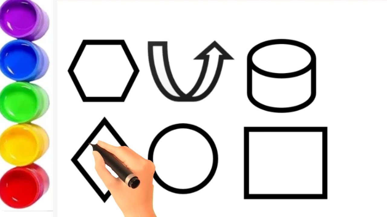 Learn 2d shapes for kids | Learn 2d, shapes for toddlers,Preschool ...