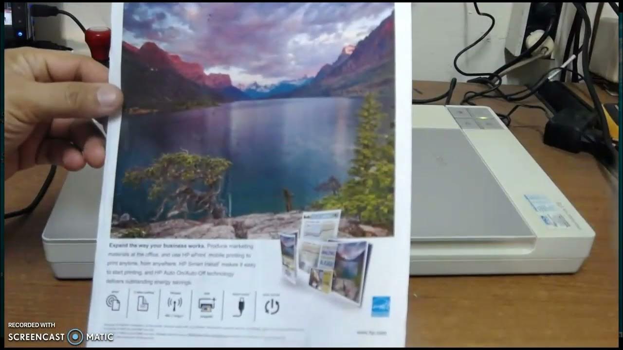 Scanner Epson V10 Platbed A4 9600 dpi - YouTube