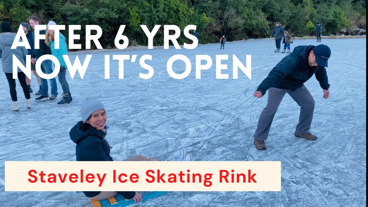 Ice Skating Rink in Staveley: One of the few natural ice skating ...