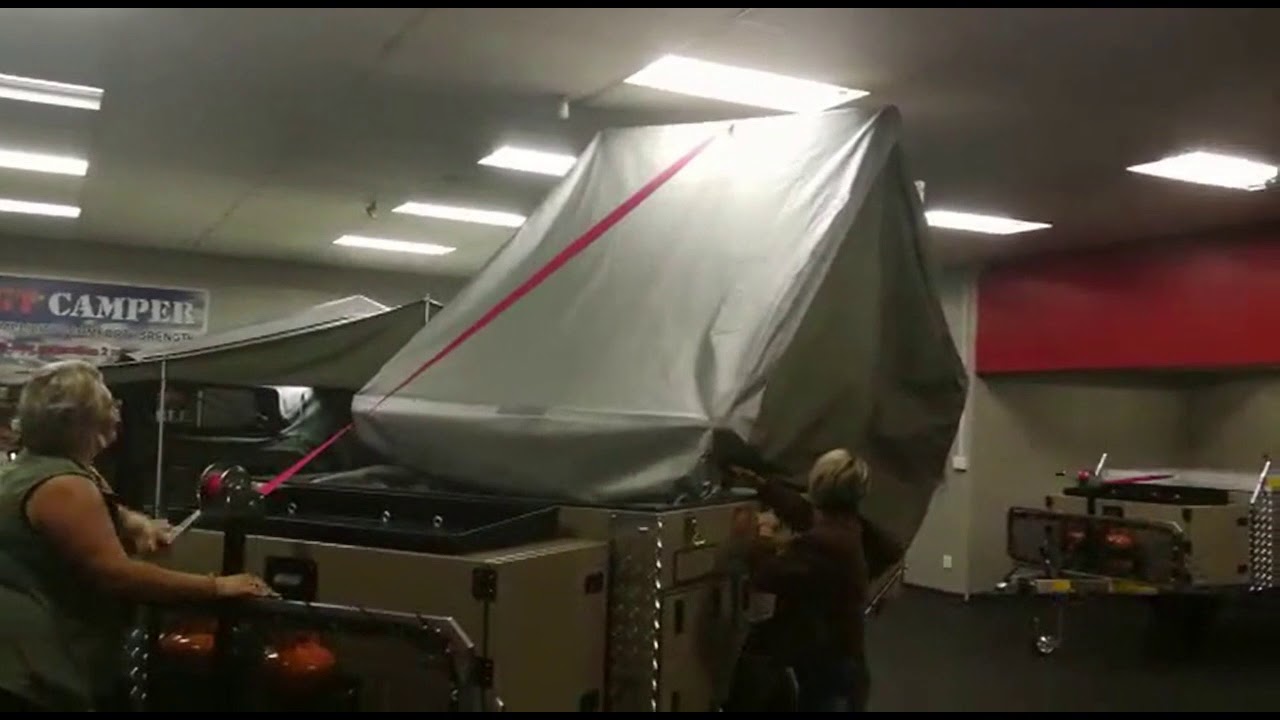 GT Camper 4X4 Off-Road Trailer - YouTube