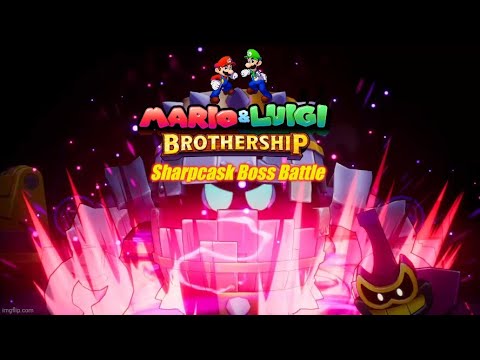 Mario & Luigi: Brothership - Sharpcask Boss Battle - YouTube