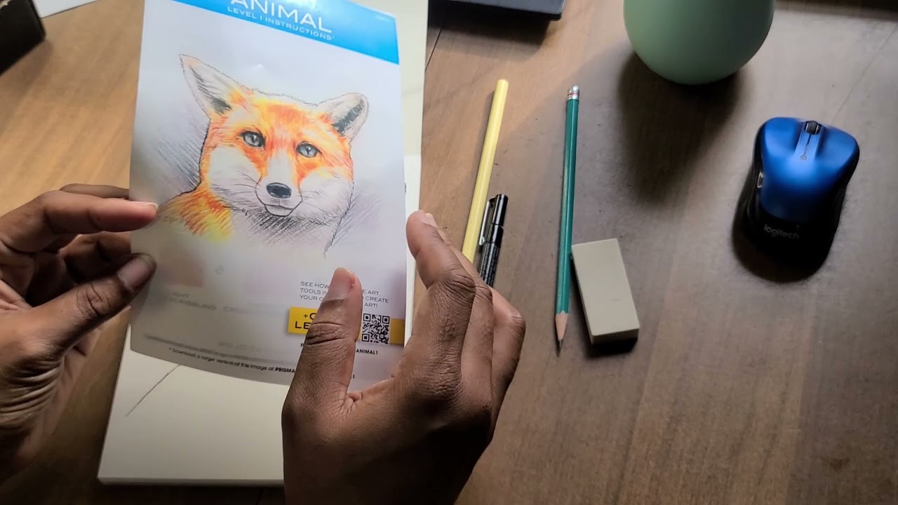 Prismacolor Technique Level 1 Lesson 1 Drawing & Shading Animal Drawing ...