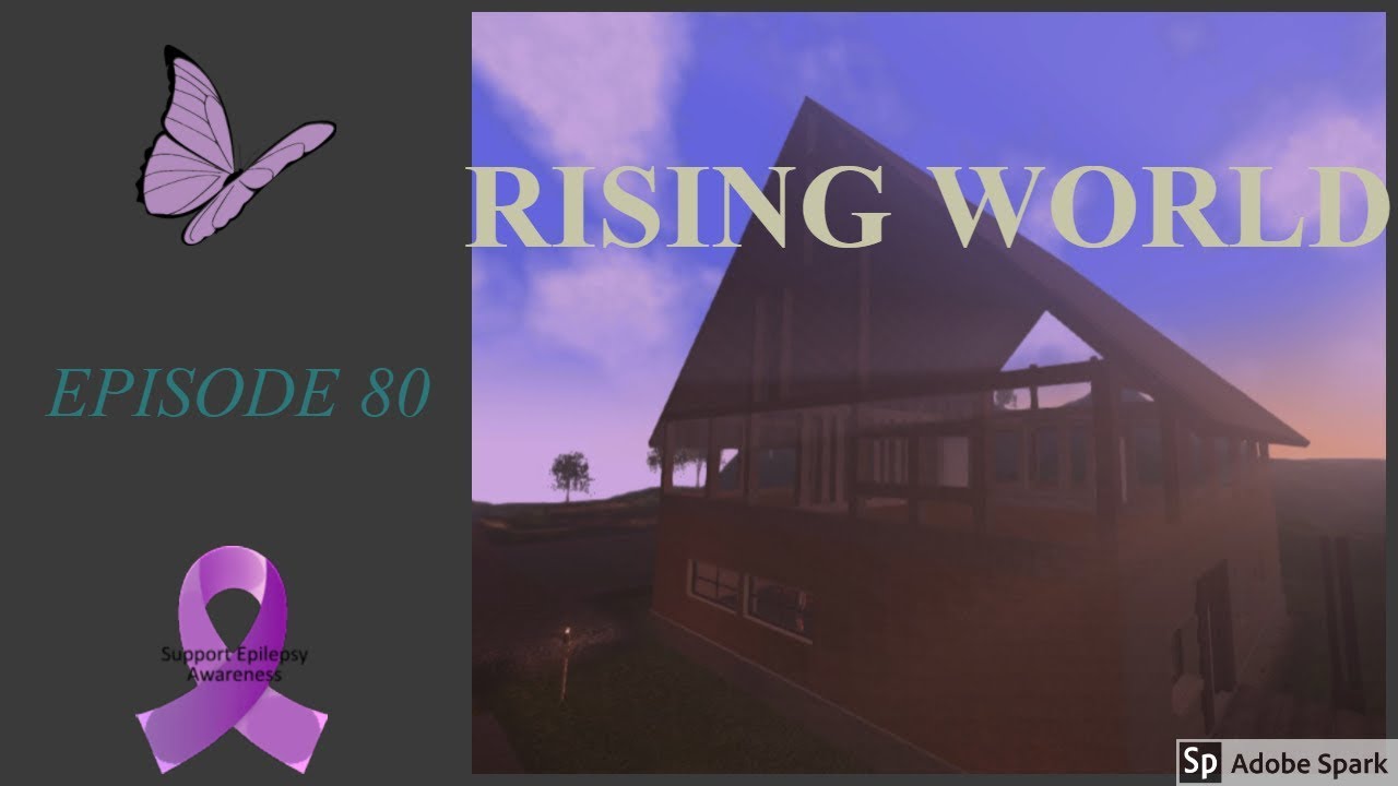 Rising World #80 Building A Roof & Spoilers - YouTube