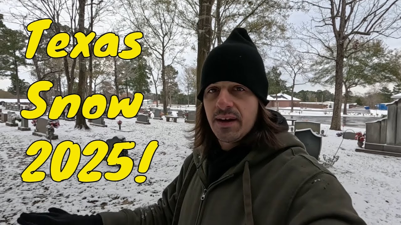 Texas Winter Wonderland: A Rare Snow Day! - YouTube