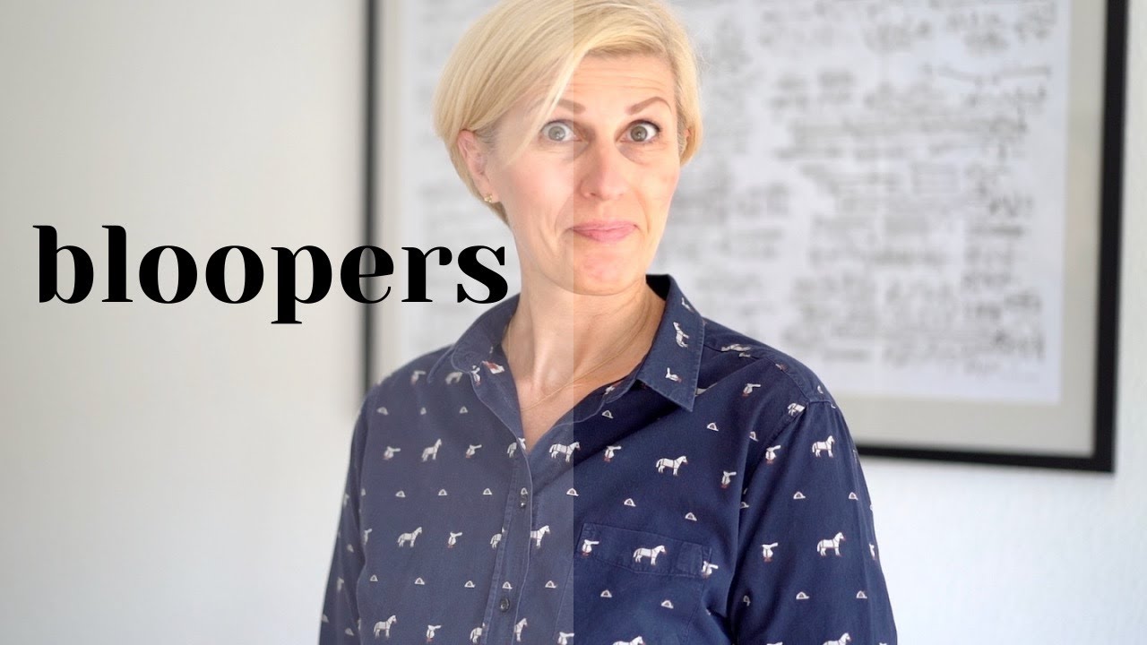 BLOOPERS AND OUTTAKES | BEHIND THE SCENES | FAILS AND FUNNY FACES - YouTube