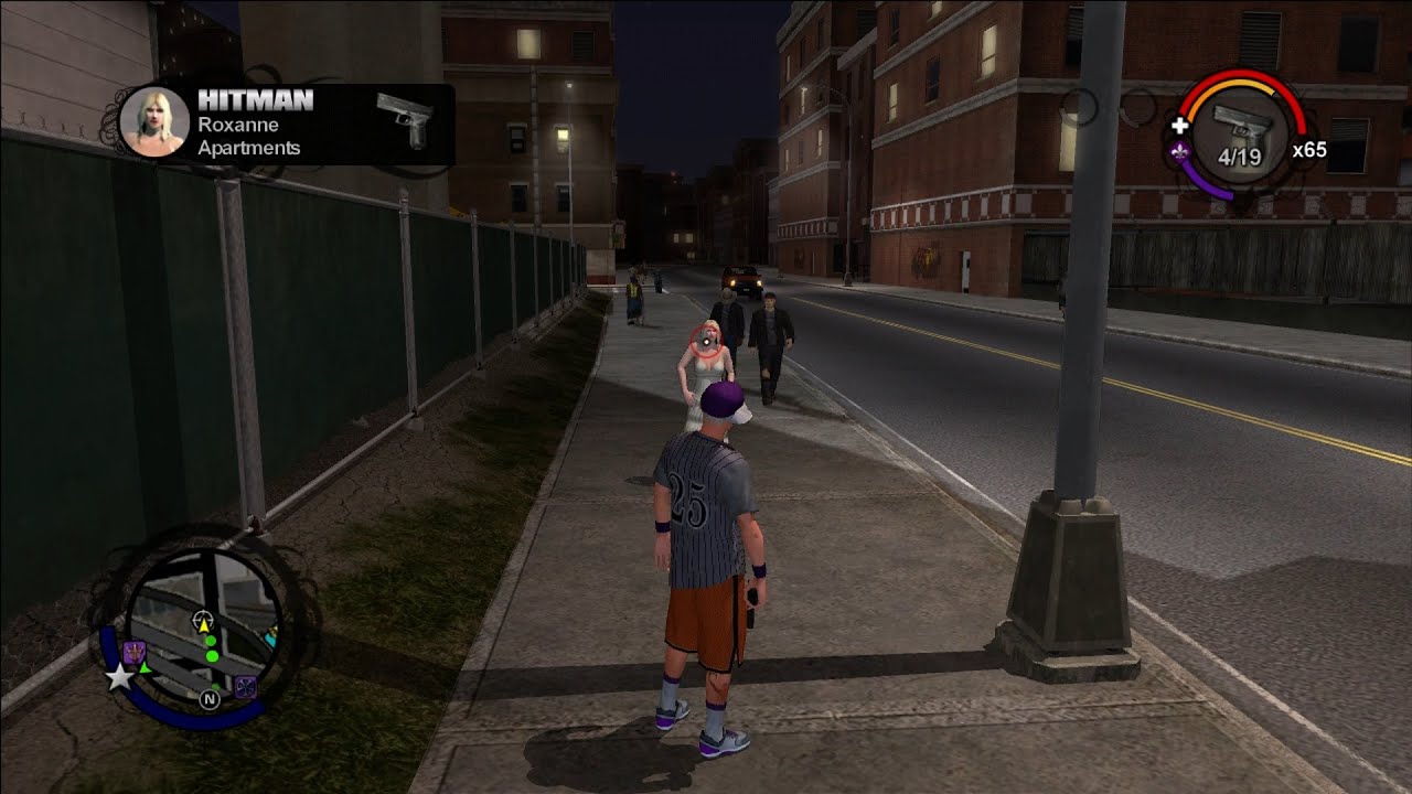 Saints Row - Xbox 360 - Hitman - Westside Rollerz - Roxanne (Blind ...