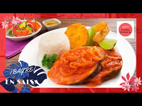 Cómo preparar bagre en salsa criolla - YouTube