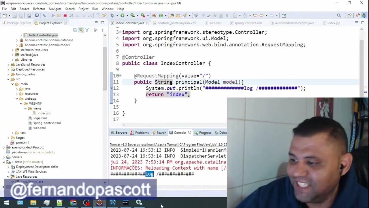 Funcionou Projeto Spring Mvc Java Jsp Html Css Jquery Mysql Cortelivecode3 Youtube