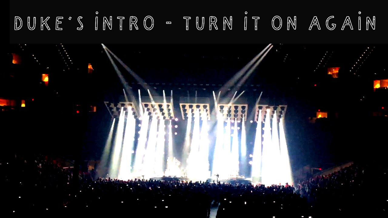 Genesis | Duke's Intro - Turn It On Again Live 4K (Raleigh, NC) The ...