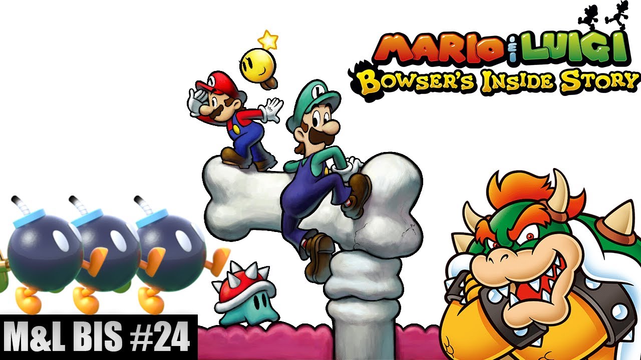 Mario & Luigi Bowser's inside story playthrough part:24 - The basement ...