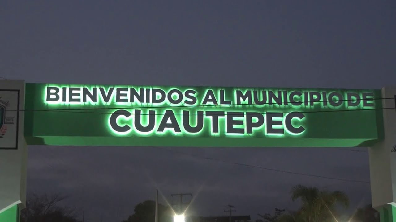 Cuautepec, Gro. Inauguración del Arco de Bienvenida al municipio. - YouTube