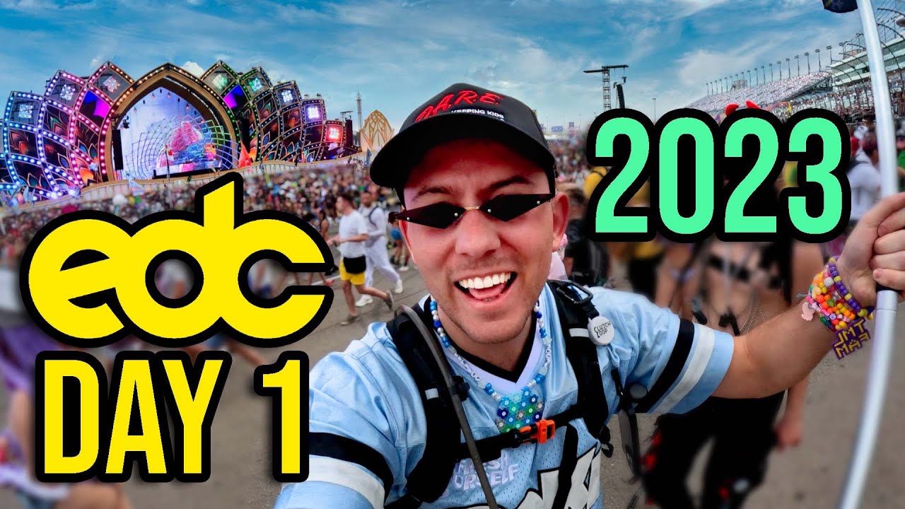 EDC 2023 Day 1 Opening Ceremony & Exploring - YouTube