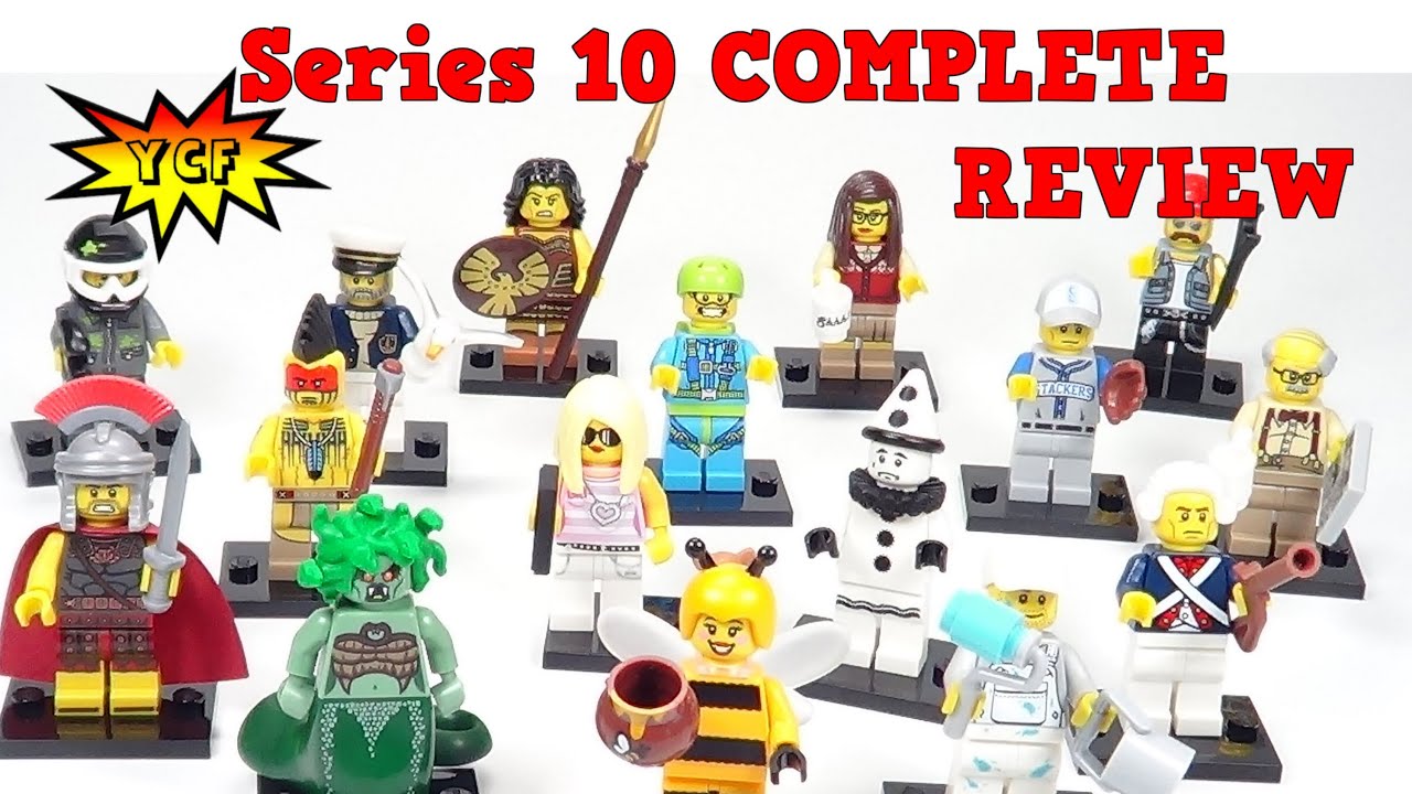 LEGO Series 10 Minifigures COMPLETE Set of 16 Review - 71001 LEGO ...