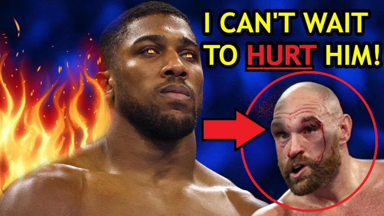 Anthony Joshua ANGRY at Tyson Fury!😡"I WILL MAKE HIM PAY"|Scary ...
